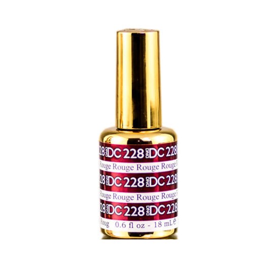 DND DC Gel #228 Rouge Mermaid, 0.5 fl oz | LA Nail Supplies