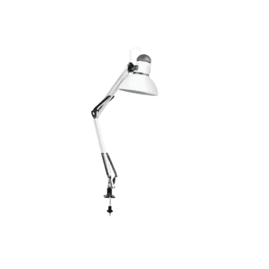 Table Clamp Lamp White | LA Nail Supplies