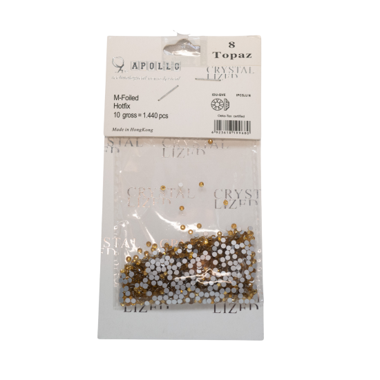 Rhinestone SS8 Gold | LA Nail Supplies