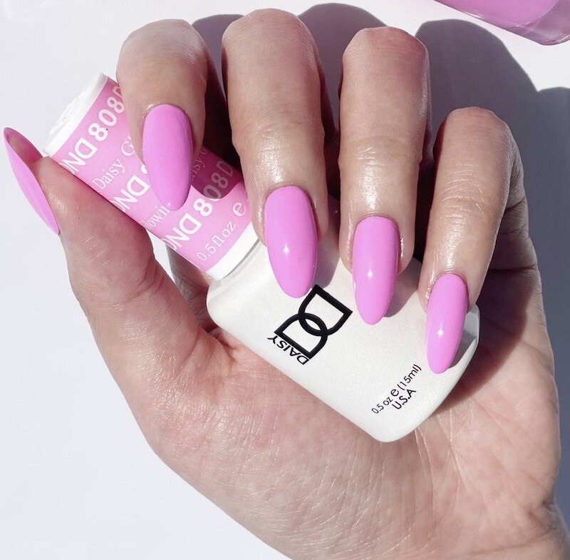 DND Gel Polish Set #808 Glowing Daisy, 0.5 fl oz | LA Nail Supplies