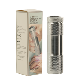 DND UV/LED Flashcure Silver | LA Nail Supplies