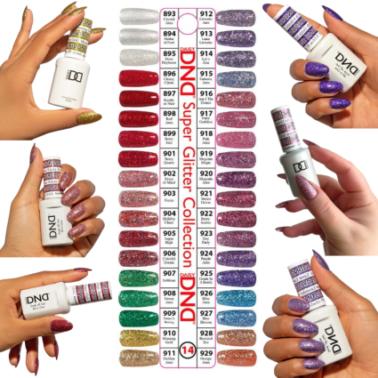 DND Gel Polish Set #891 Rosy Pink, 0.5 fl oz | LA Nail Supplies